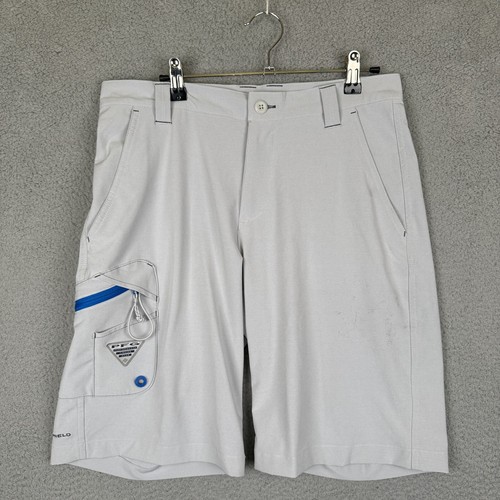 Columbia Shorts Mens 30 Gray PGF Terminal Tackle Performance Stretch ...