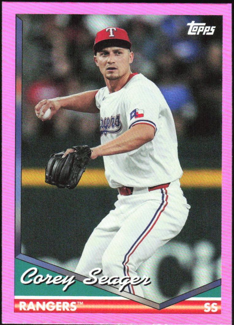 2024 Topps Archives - 1994 Topps Corey Seager #263 Pink Foilboard for ...