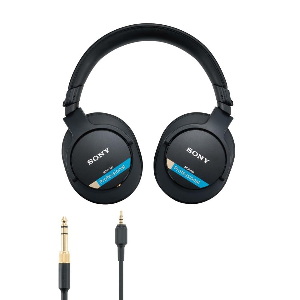 Sony MDR-M1 Professional Reference Closed Monitor Headphones ...