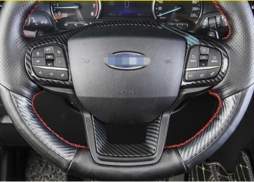 2PCS For Ford Explorer 2020-2023 Cover Trim Steering Wheel Button ...