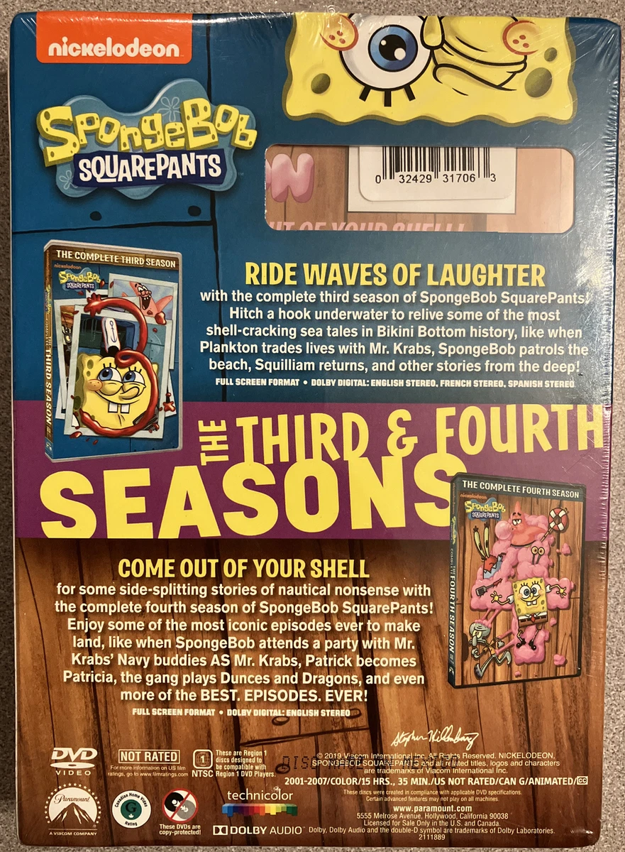 Spongebob Dvd Season 3