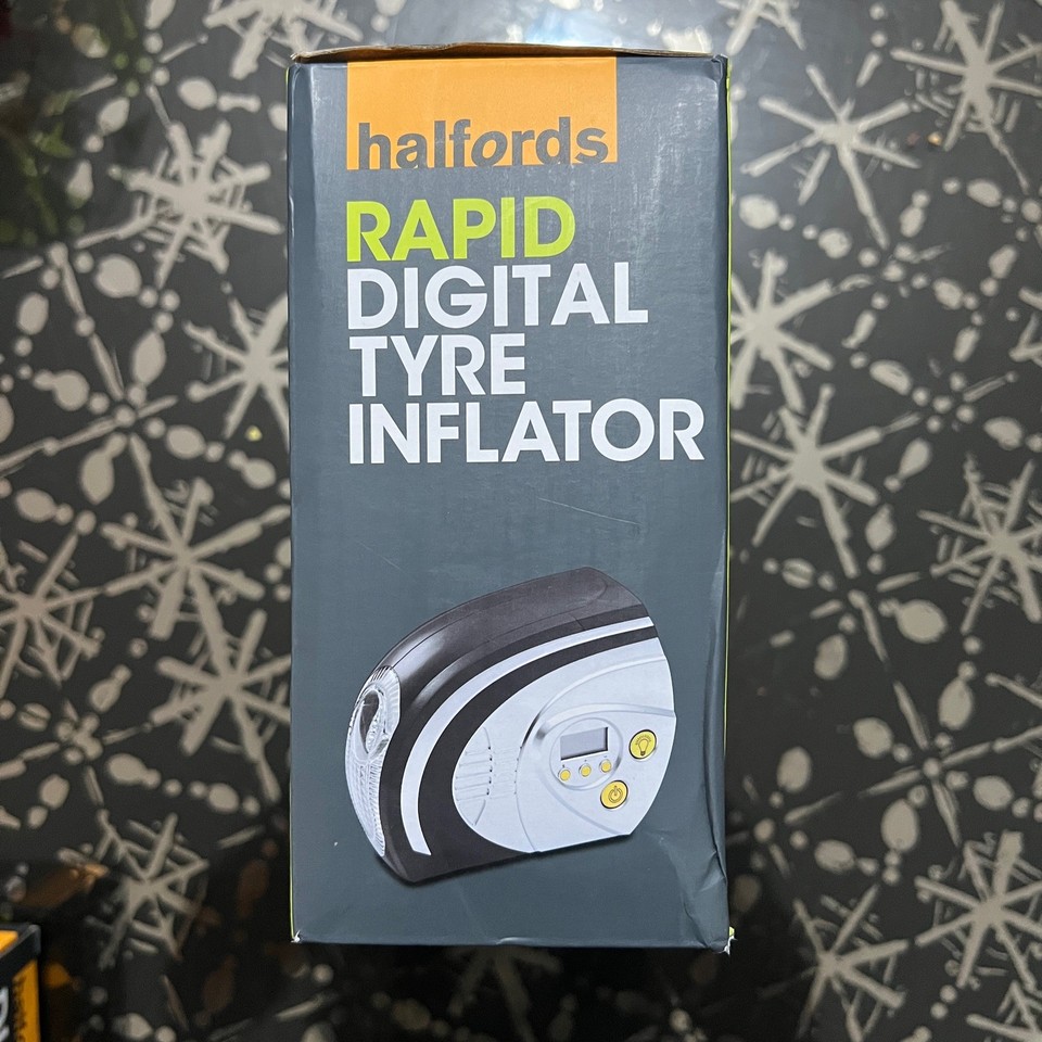Halfords Rapid Digital Tyre Inflator /compressor / pump | eBay UK