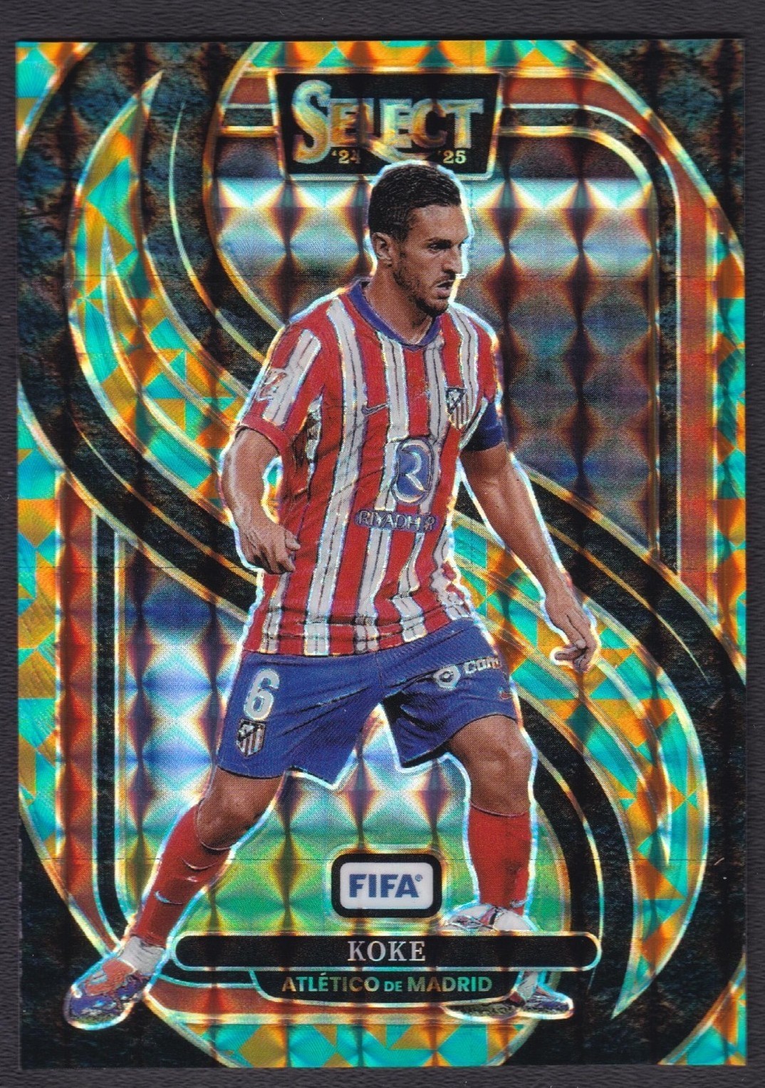 2024-25 Panini Select Fifa - Mezzanine Koke #109 Tessellation Prizm /15 ...