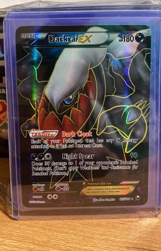 Darkrai EX 107/108 - Ultra Rare Full Art Holo - BW Dark Explorers ...