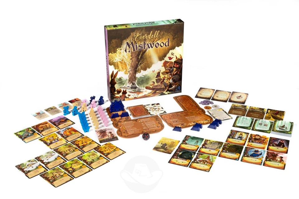 Everdell Mistwood Board Game Expansion - Solo & 2-Player Mode, Unique ...
