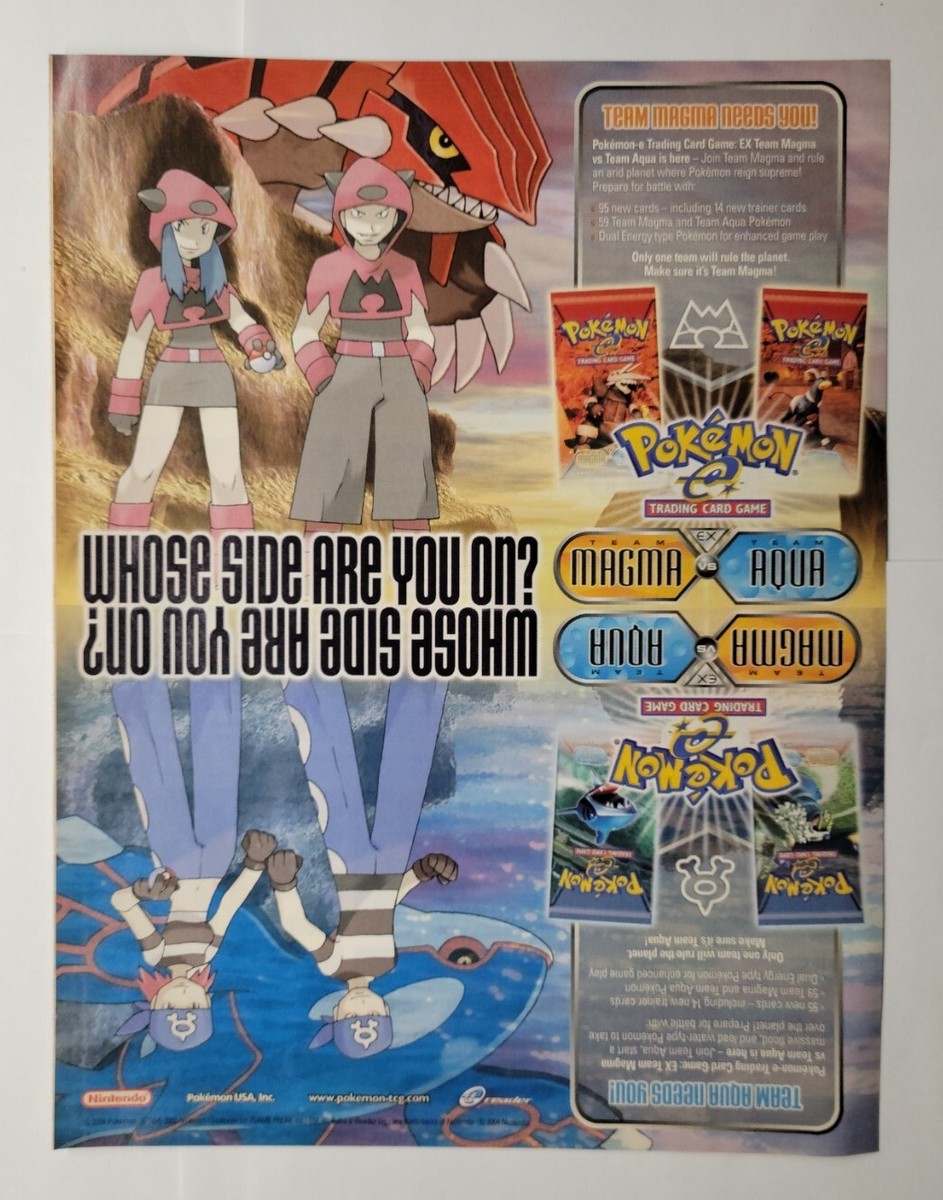 Team Aqua Vs Team Magma