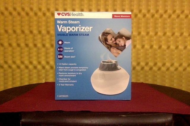 CVS Health Warm Steam Vaporizer w/ Visible Warm Steam 1 Gal. Capacity ...