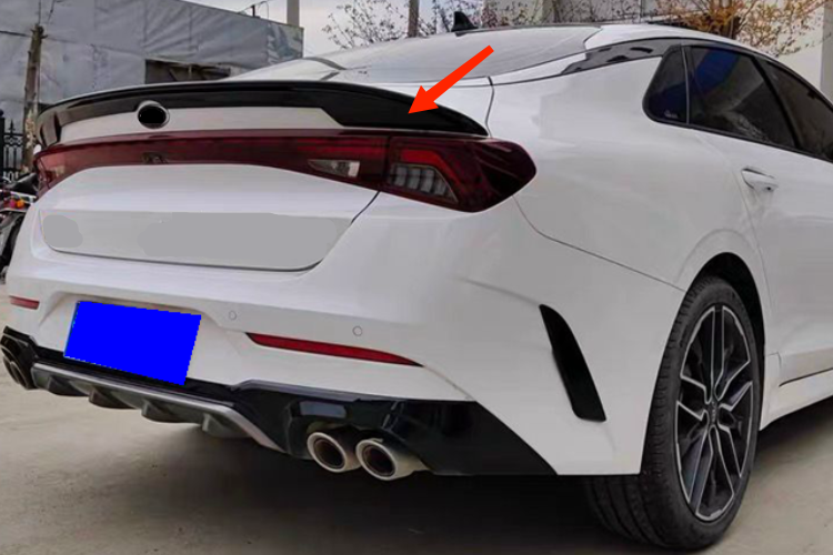 Factory Style Rear Spoiler Wing For 2021-2024 Kia K5 ABS Black Sedan 4 ...