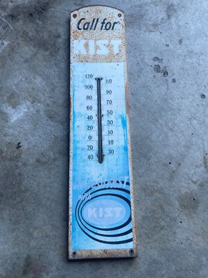 kist soda thermometer sign | eBay