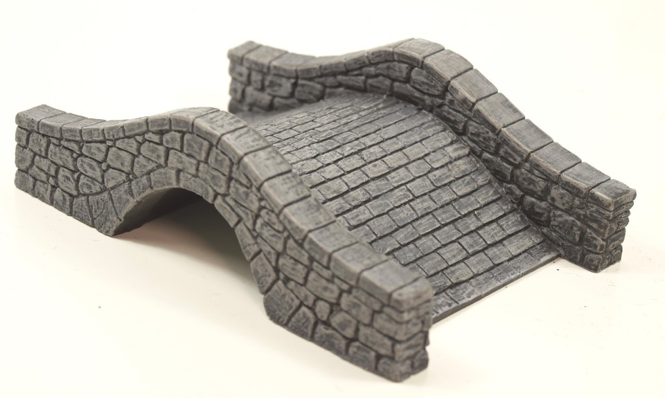 WWS 20-28mm Bocage Stone Bridge - Bolt Action Table Top Scenery ...