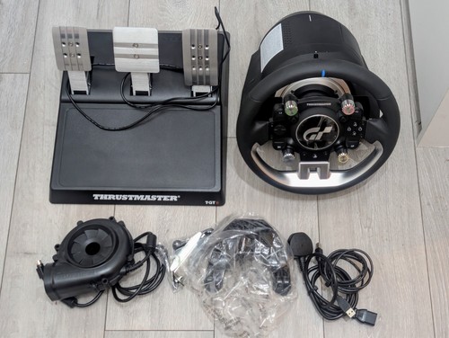 Thrustmaster T-Gt II Steering Precision + Pedal Set Sim Racing Rig PS4 ...