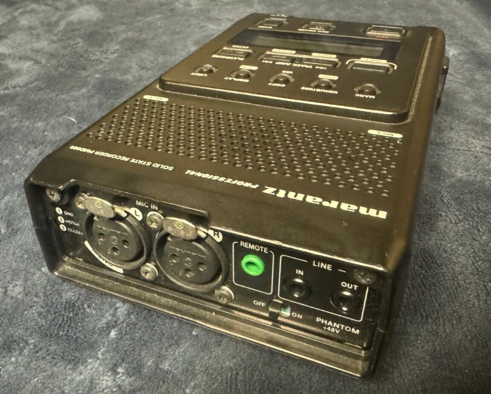 Marantz Professional Solid State Recorder PMD660 Digital Voice Recorder ...