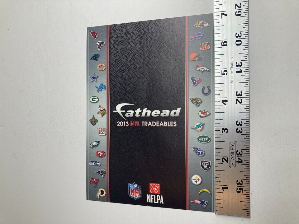 Drew Brees New Orleans Saints Fathead 2013 NFL Tradeables Decal | eBay