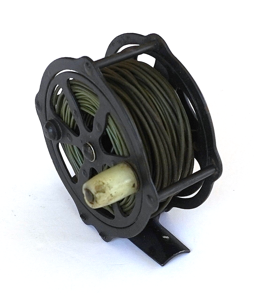 Vintage Winchester-Style Skeleton Fly Fishing Reel - Marked Made in USA ...