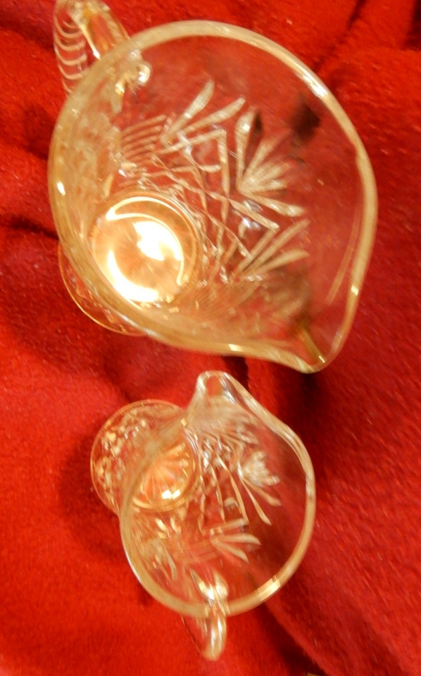 JUGS LARGE & MEDIUM SIZE CRYSTAL SERIES 71? MATCHING DIAMOND PATTERN ...