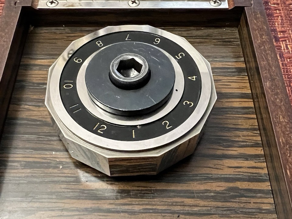 Starrett Webber OP-12 12-Side Optical Polygon Mirror Autocollimator ...