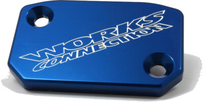 WORKS 2007-2010 400 XC-W 4-Stroke KTM FRONT BRAKE COVER (BLUE) 21-060 ...