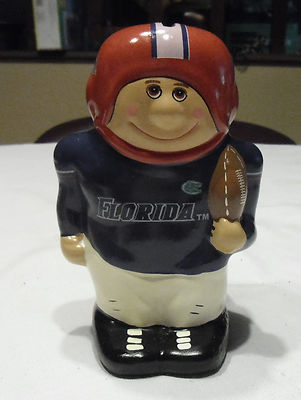FLORIDA GATORS UF Happy/Sad 2 Face Ceramic BANK NCAA COLLEGE FOOTBALL ...