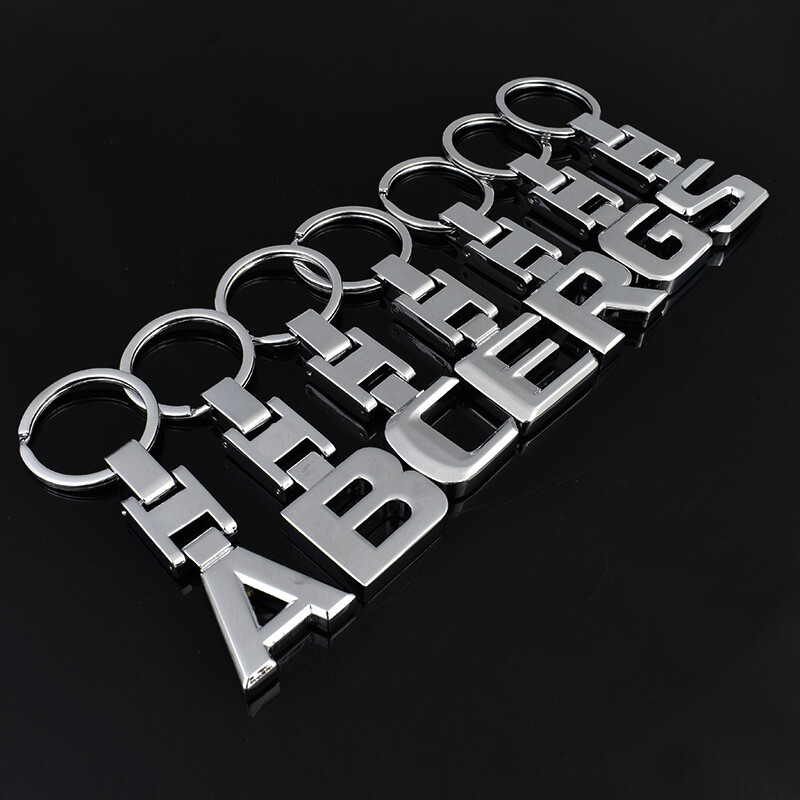 For Mercedes-Benz ML Series ML250 ML350 Chrome Metal Keychain Keyring ...