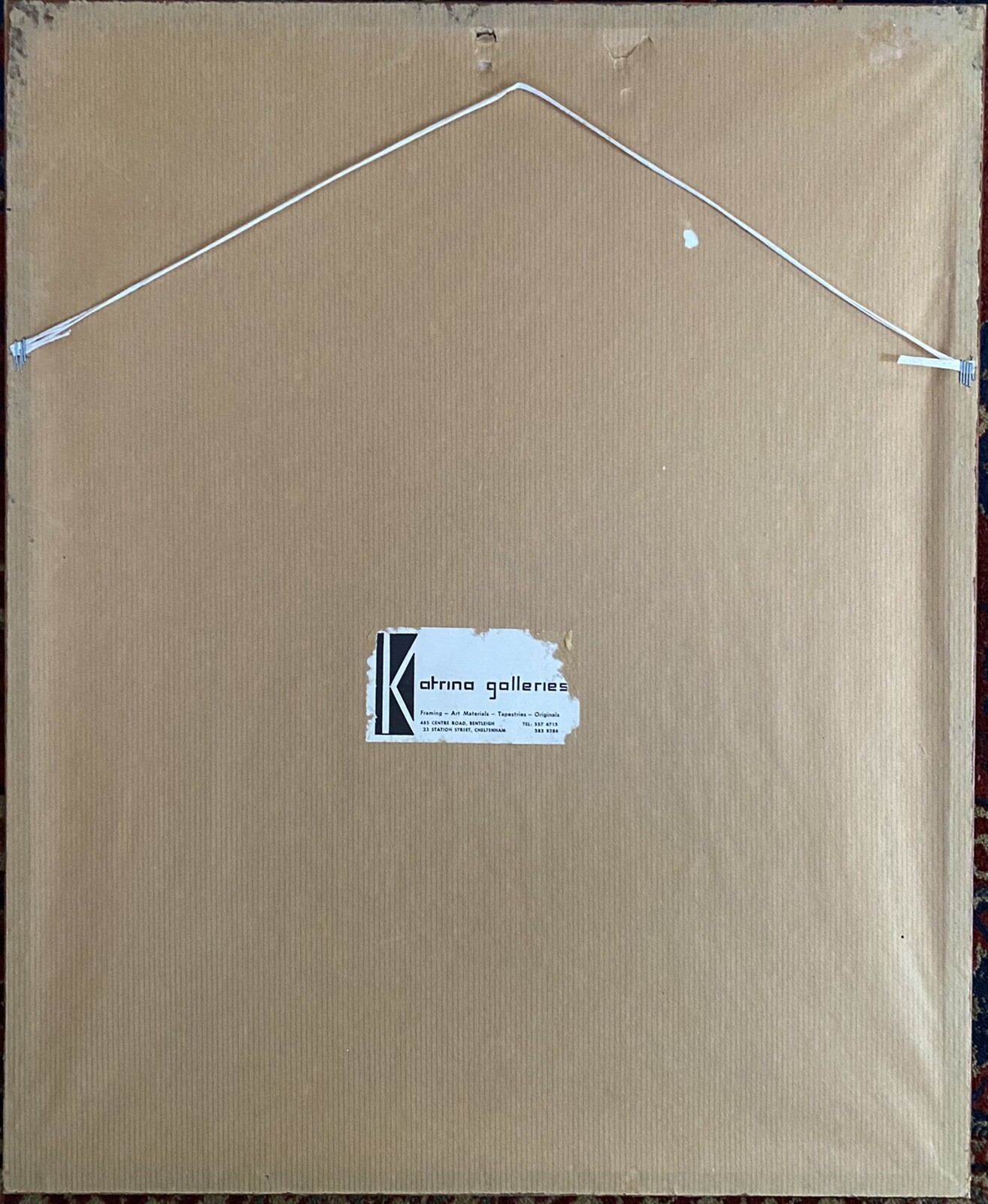 James Swinton Distin. Original Watercolour. A listed Australian artist ...