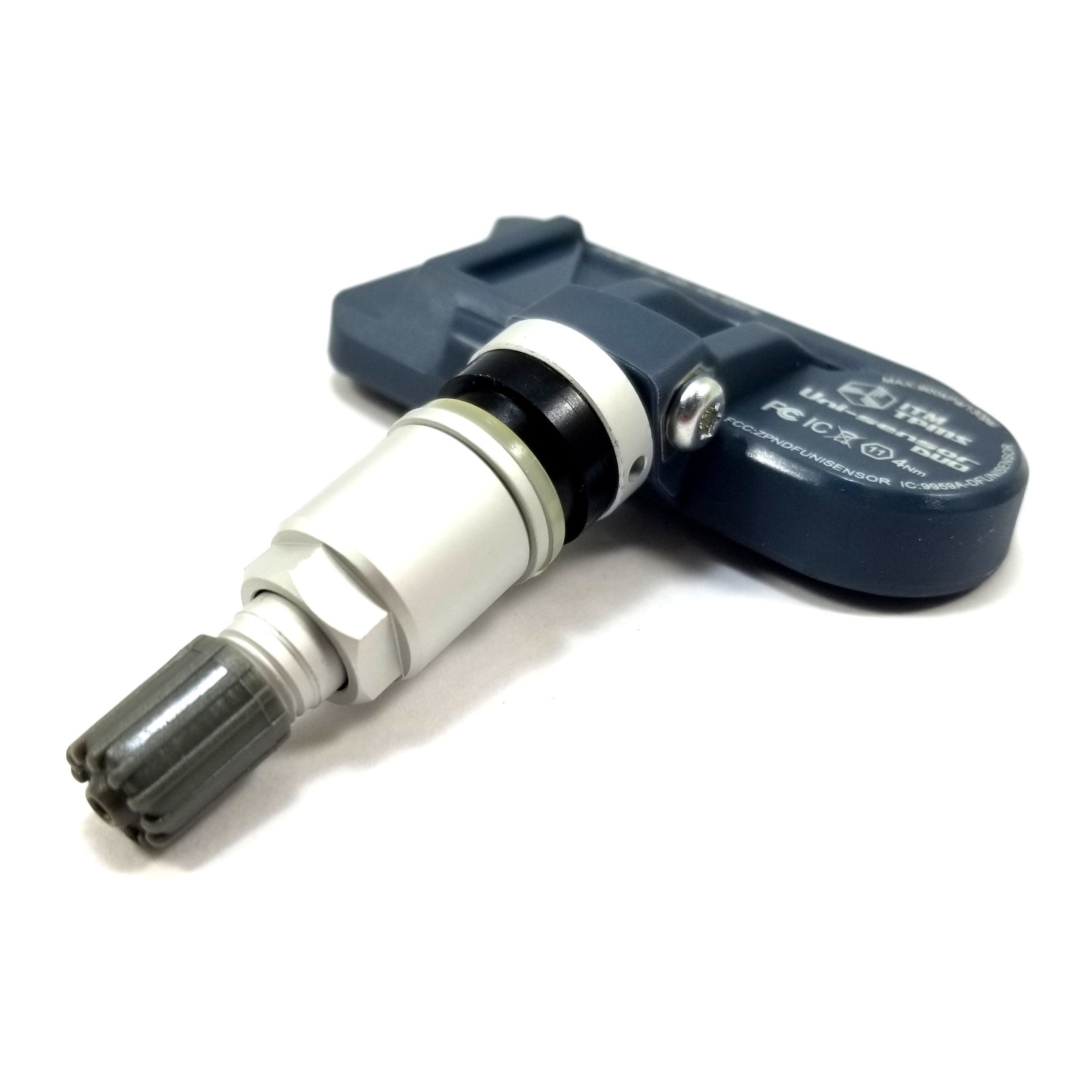 4 Silver Metal Clamp-On ITM Uni-Sensors Duo 315MHz TPMS for Saab 9-5 ...