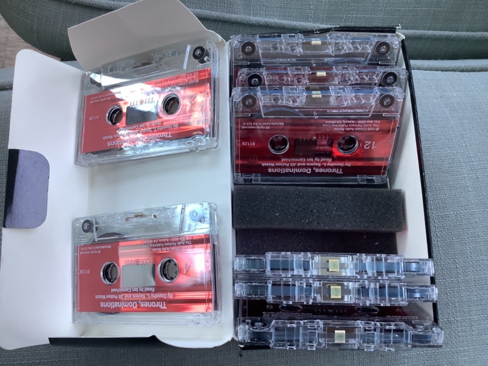 Dorothy L Sayers and Jill Patin Walsh, Thrones and Denominations audio ...