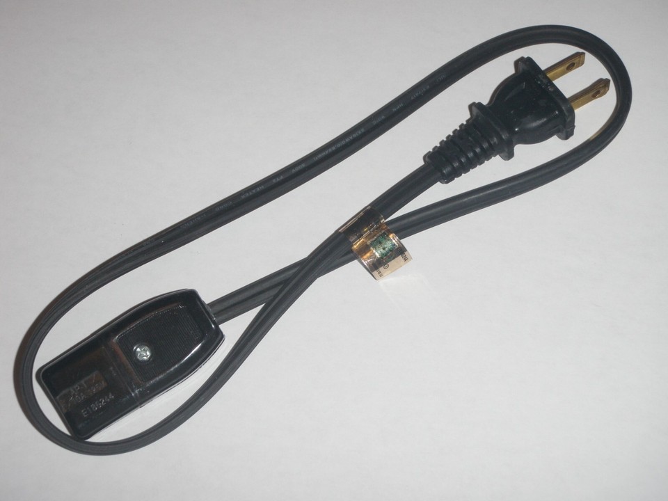 2pin Power Cord for Dominion Toaster Oven Broiler Model 2520 (Choose ...
