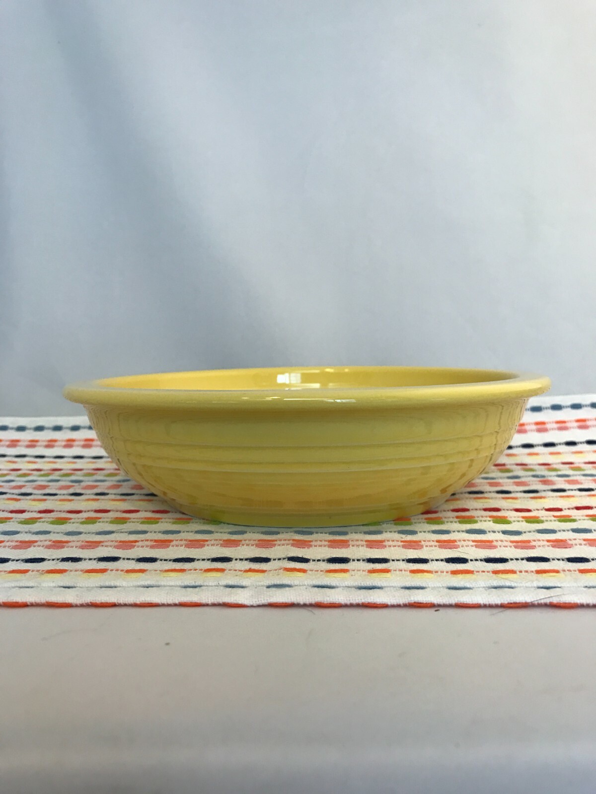 Fiestaware Sunflower Individual Pasta Bowl Fiesta Yellow Exclusive 32 ...