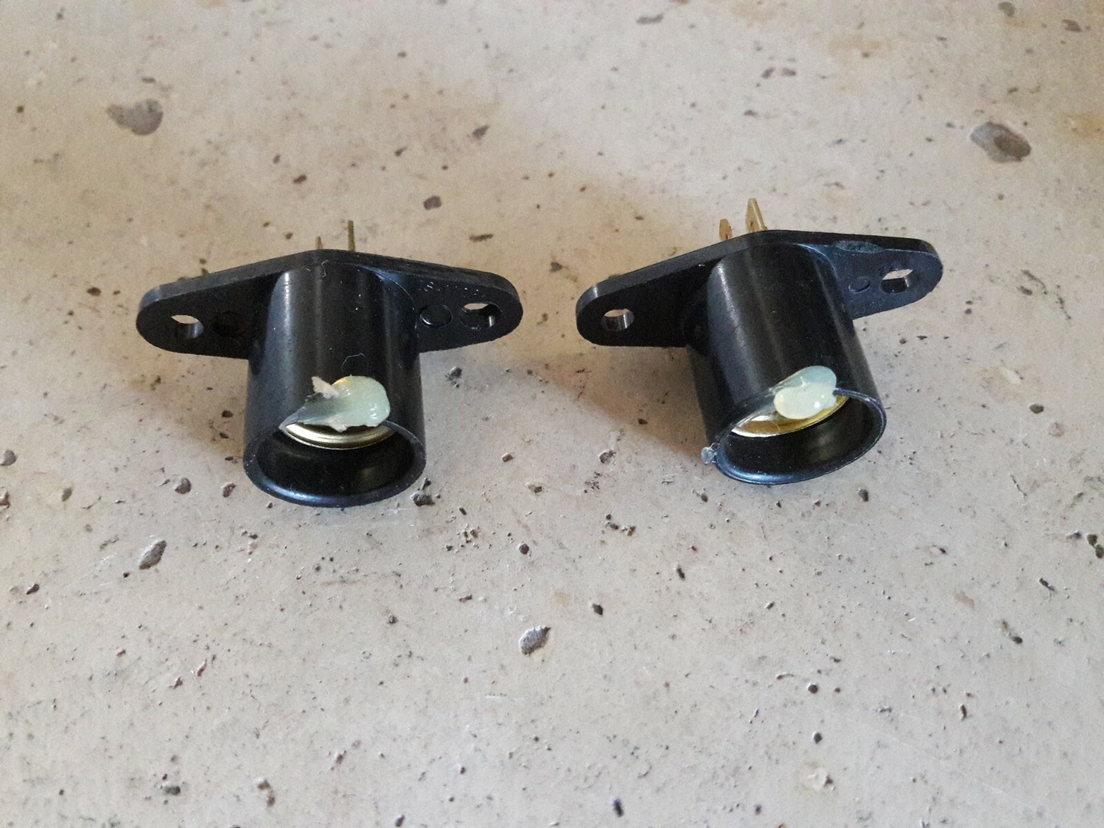 WB08X10016 GE Microwave Lamp socket WB08X10017 PAIR | eBay