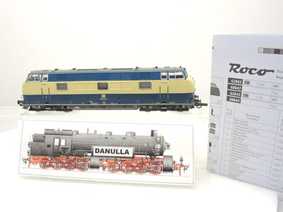 Roco 62843 HO DC Diesellok BR 221 143-1 DB Digital ESU Vollsound ...