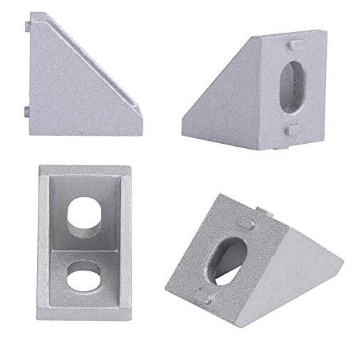 20 Pack 2020 Aluminum Extrusion Profile Connector Right Angle Corner ...