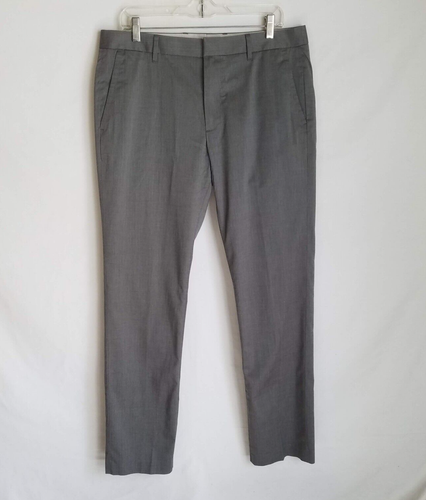 Bonobos Tuesday Mens Grey Flat Front Slim Casual Dress Chino Pants Size ...