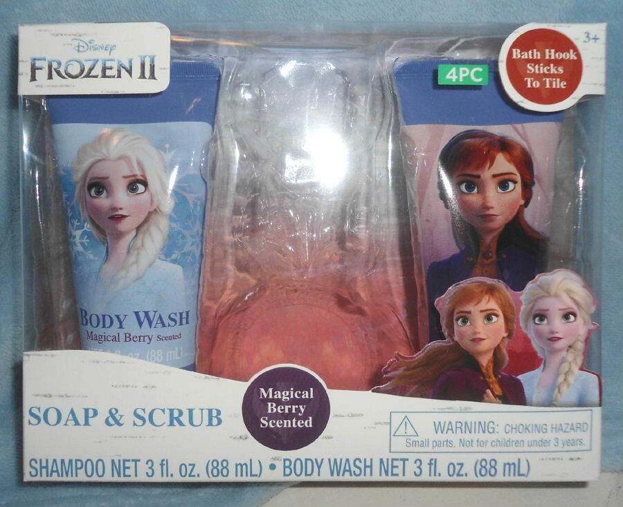 Disney Frozen 2 Elsa & Anna Body Wash and Shampoo Set New - NO FIGURE ...