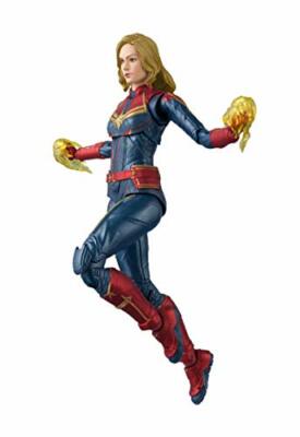 SH S.H.Figuarts Captain Marvel BANDAI SPIRITS Avengers Action Figure ...