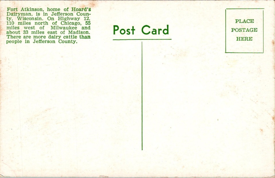 Hoard's Dairyman Office And Farm Fort Atkinson Wisconsin WI Silos ...