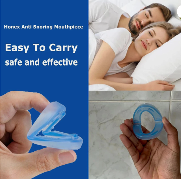 Honex Anti Snoring Mouthpiece Reduce Snoring Aid, Snore Solution for ...