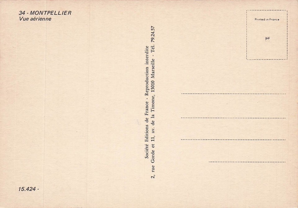 34 MONTPELLIER VUE AERIENNE | eBay