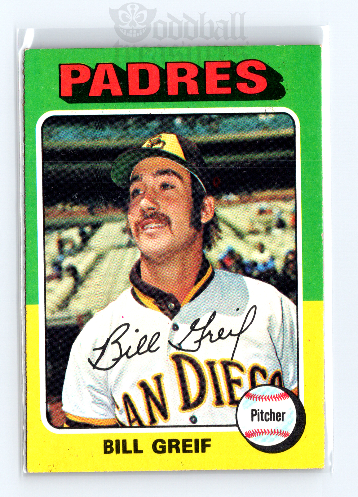 1975 Topps #168 Bill Greif [Set-Break] VERY GOOD or BETTER | eBay