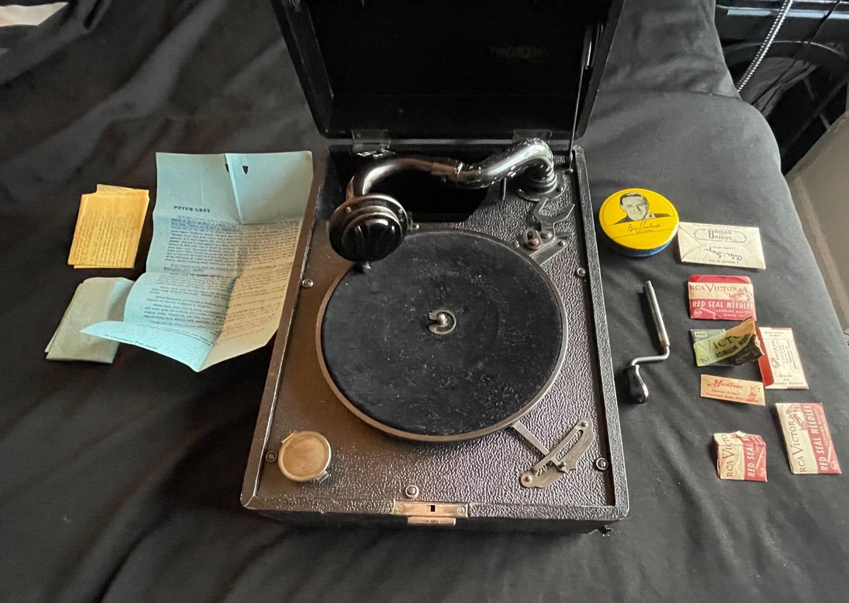 VINTAGE THORENS 224 TURNTABLE Phonograph | eBay