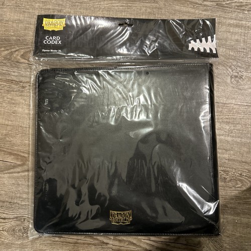 DRAGON SHIELD CARD CODEX ZIPSTER BINDER XL Black | eBay