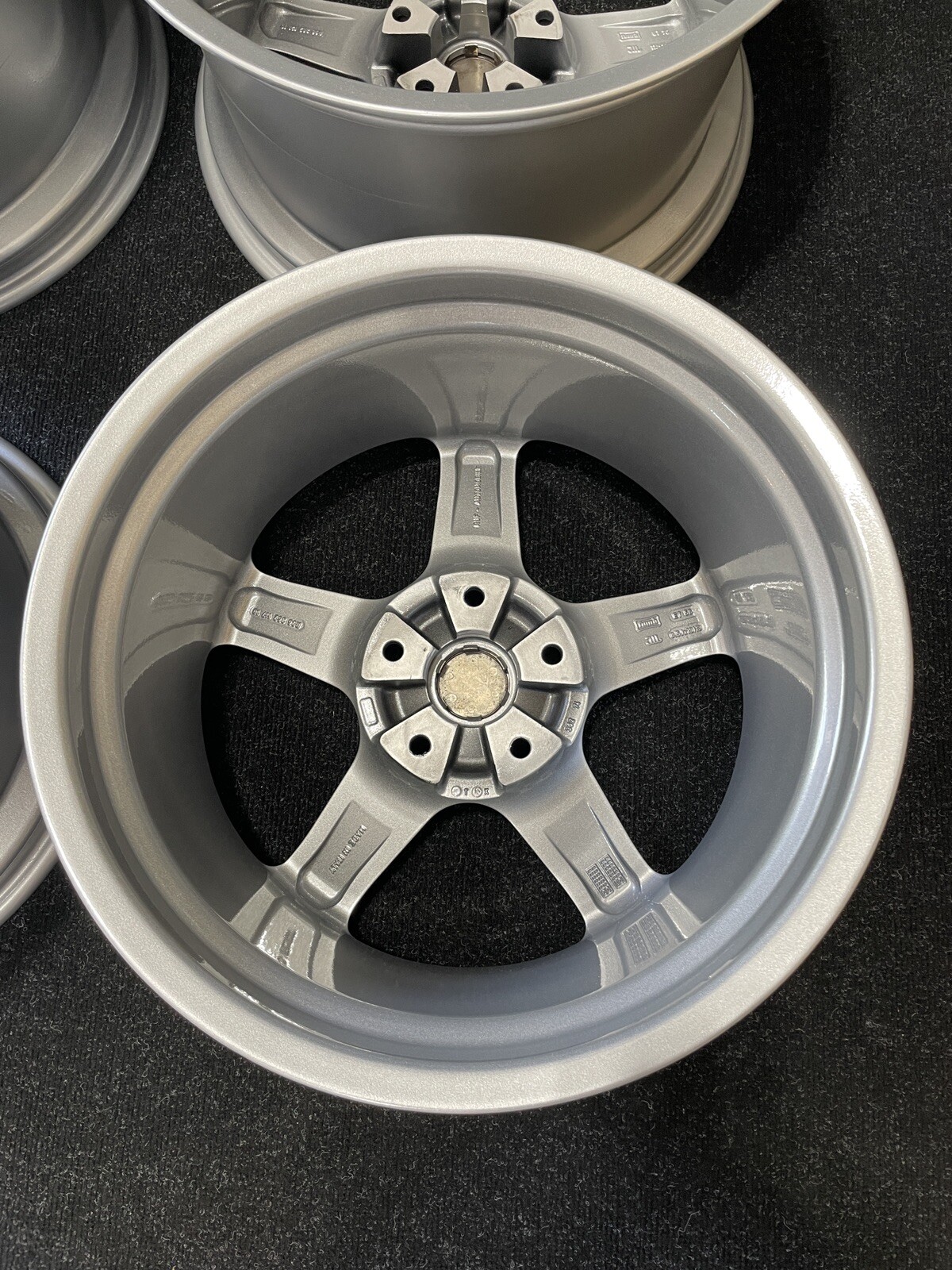 Porsche 911 993 996 997 19x8.5 19x11 5x130 RUF Wheels Rims Turbo | Silver