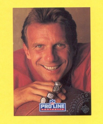 1992 Pro Line Portraits JOE MONTANA San Francisco 49ers Certified ...