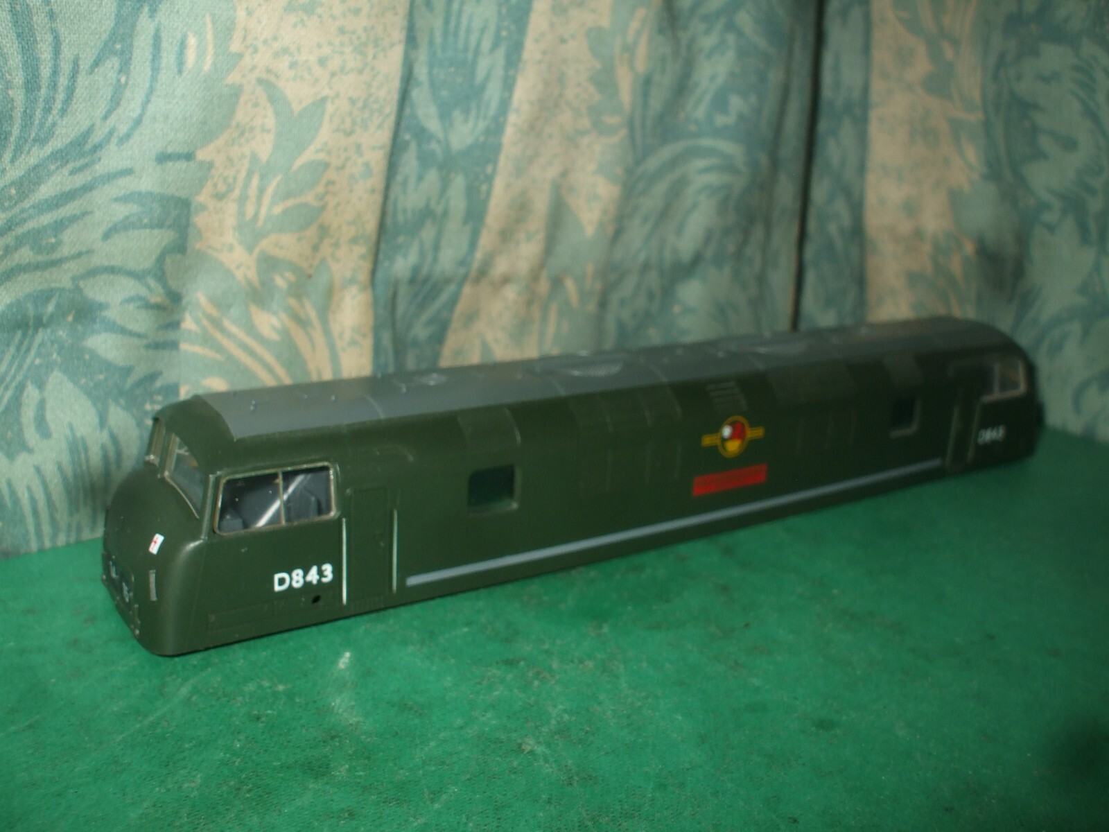 LIMA CLASS 42 WARSHIP GREEN LOCO BODY ONLY - SHARPSHOOTER - No.1 | eBay UK