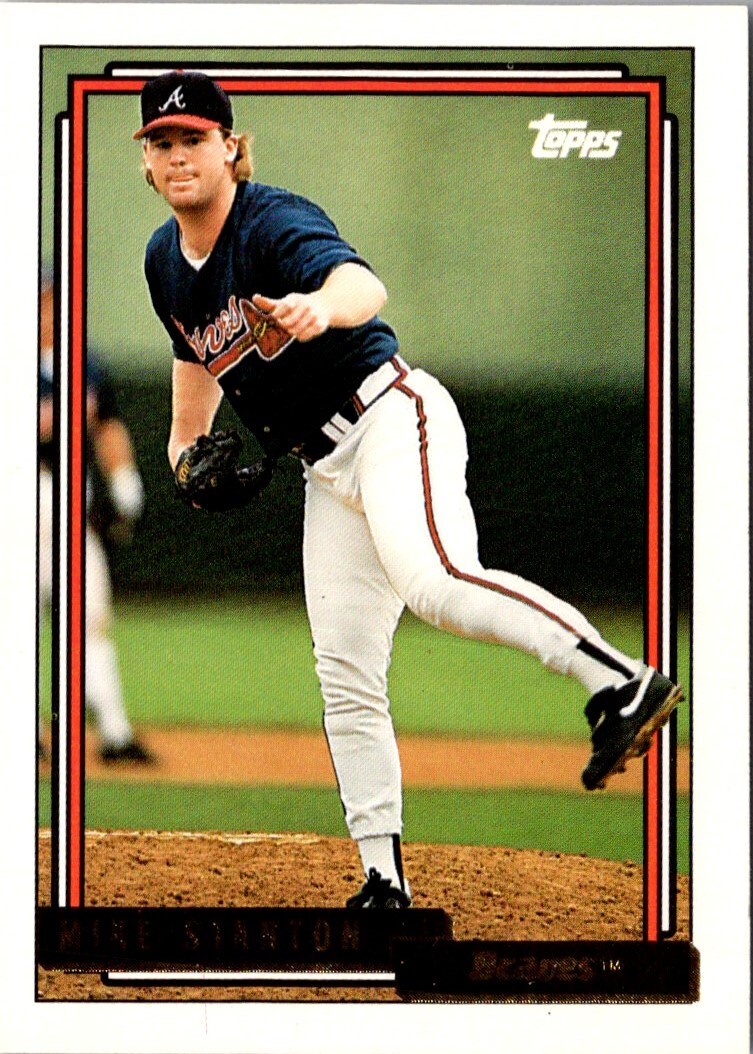 1992 Topps Mike Stanton #788 Atlanta Braves Baseball Card | eBay