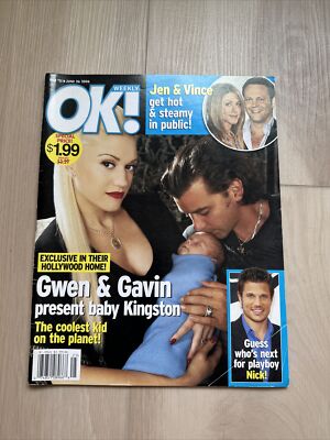 Ok! Magazine Gwen Stefani Gavin Kingston | eBay