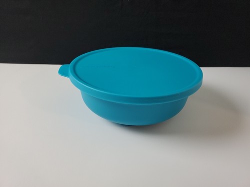 Tupperware Aloha Home Bowl With Matching Seal 4.50 cup / 1L Aqua Blue ...