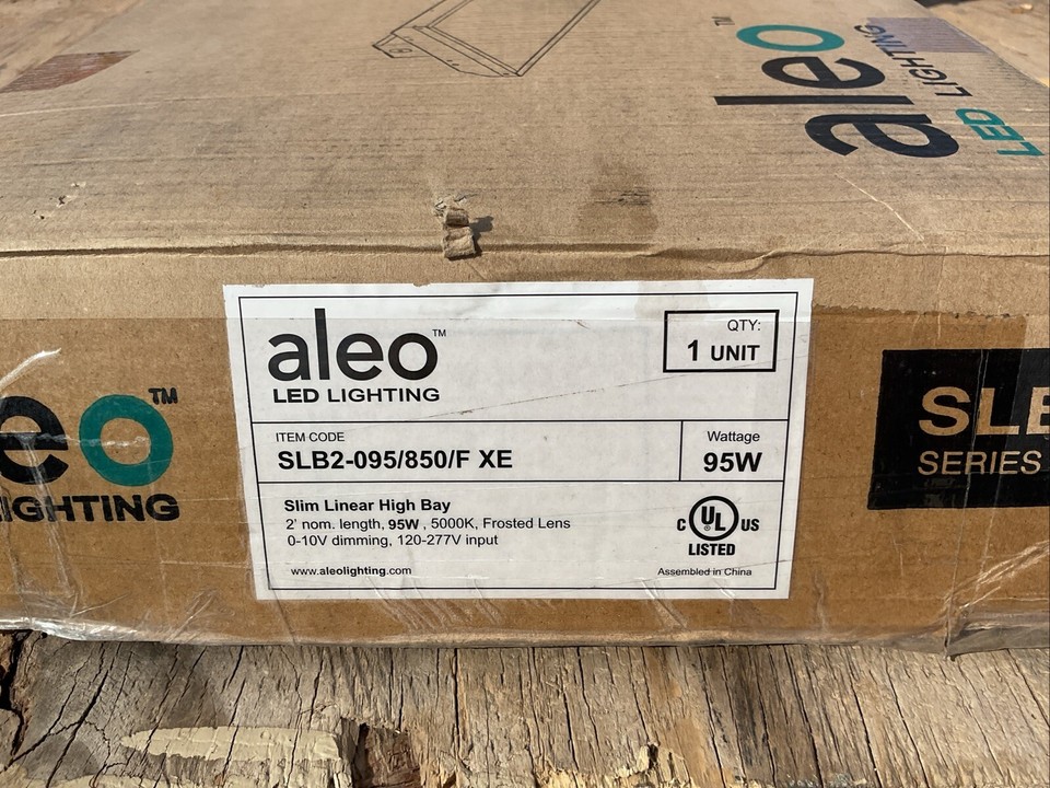 *NEW IN BOX* Aleo Lighting LED High Bay SLB2-090/850/F XE G4 ECO 23.75 ...