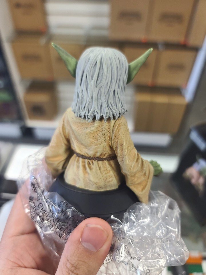 2018 SDCC Star Wars Concept Series YODA MINI BUST Statue Gentle Giant ...