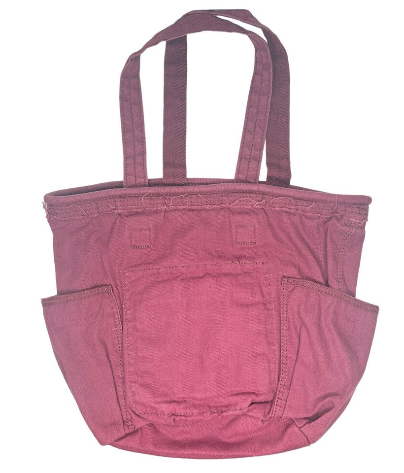 31 Thirty-One Maroon Bucket Bag w/ Orange "VT" Initials Virginia Tech ...