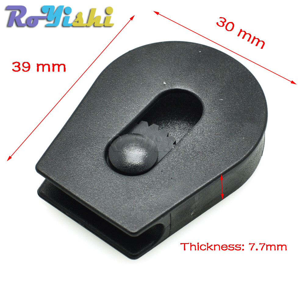 Cord Lock Ends Stopper Drawstring Sliding Plastic Wheel Pull-Strings ...
